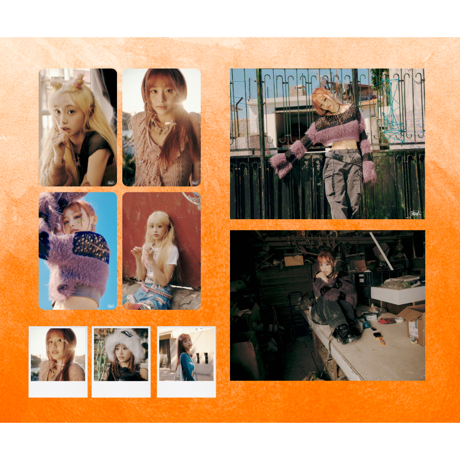 Kpop fanmade - Chuu Howl - Photocards - mini poster A5 | Shopee Brasil