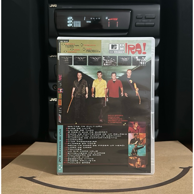 DVD - MTV Ao Vivo Ira! | Shopee Brasil