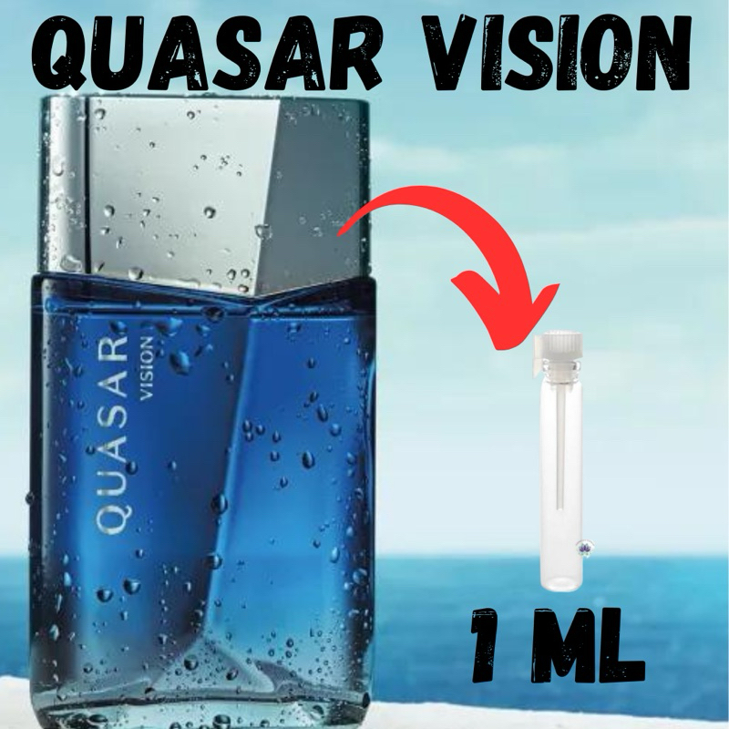 LANÇAMENTO QUASAR VISION - 1 ML | Shopee Brasil