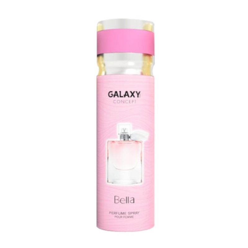 Spray corporal Bella Galaxy Plus Concept - 200 ml | Shopee Brasil