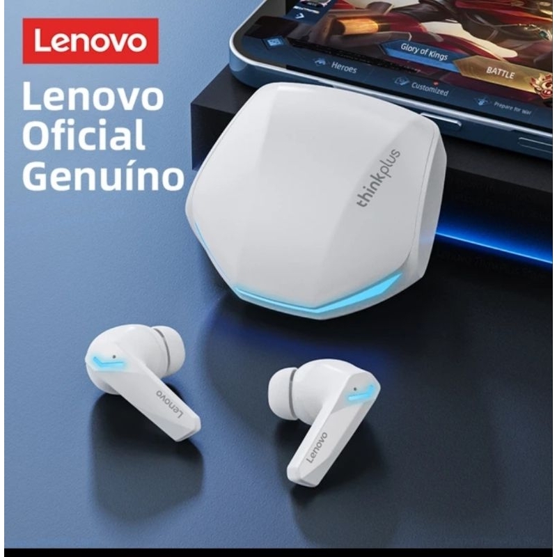 Lenovo Fone De Ouvido Gm2 Pro Sem Fio Bluetooth 5 3 Shopee Brasil