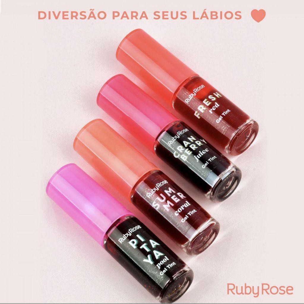Lip Tint Ruby Rose Gel Tint | Shopee Brasil