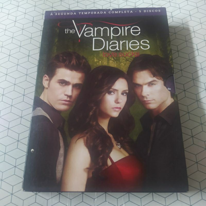 Box original The vampire diaries 2ª segunda temporada | Shopee Brasil