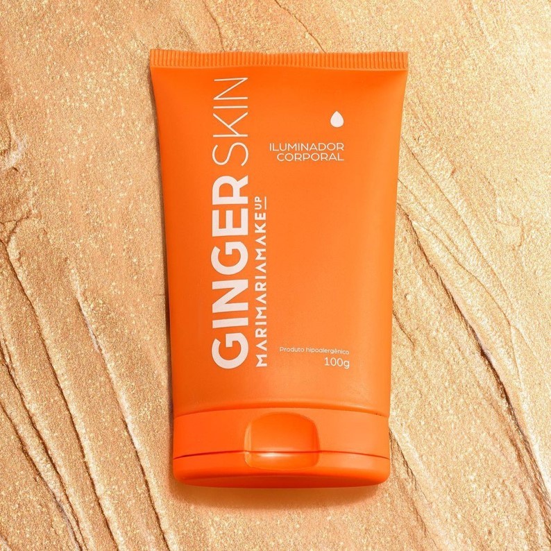 Iluminador Corporal Ginger Glow Ginger Skin da Mari Maria Makeup ...