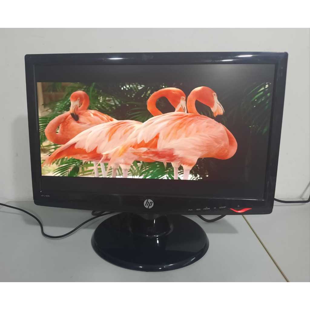 Monitor 19 polegadas Hp Lg w1943se Vga + cabos | Shopee Brasil