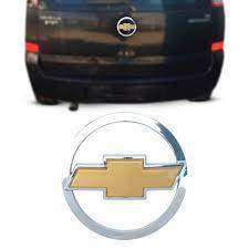 Emblema Chevrolet Mala Meriva montana Logo Dourado 13cm. | Shopee Brasil