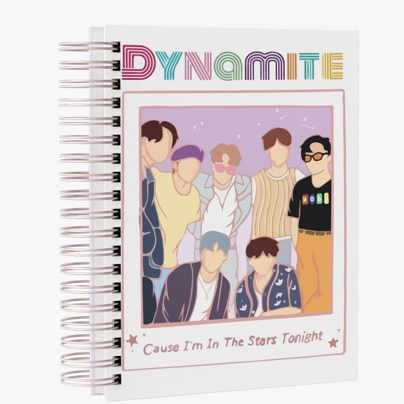 Agenda BTS Personalizada 1 dia por folha permanente | Shopee Brasil