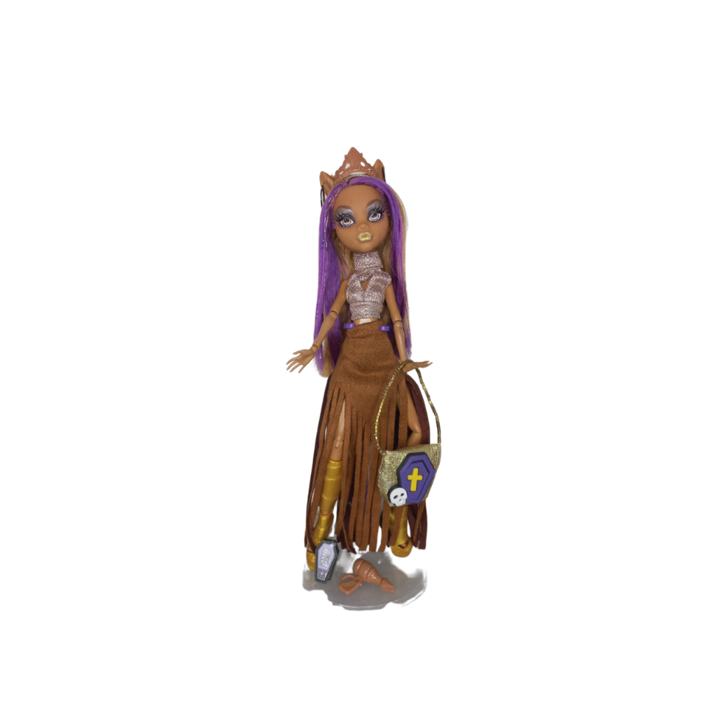 Boneca Monster High Clawdeen Wolf Loba Restaurada | Shopee Brasil