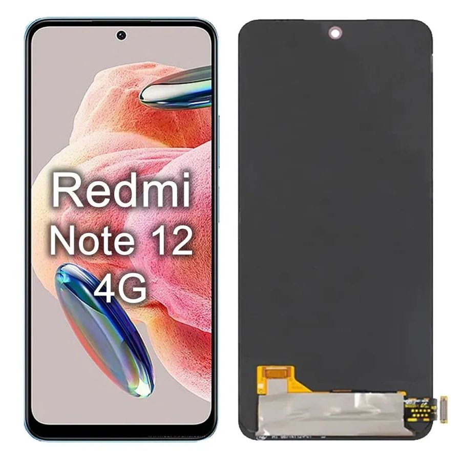 Tela Display Frontal Para Redmi Note 12 Note 12 4g | Shopee Brasil