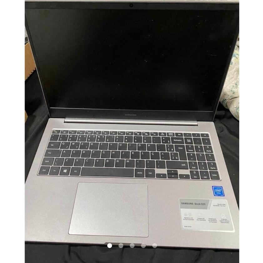 Notebook Samsung Book E20 Prata 15.6 Intel Celeron 5205u | Shopee Brasil