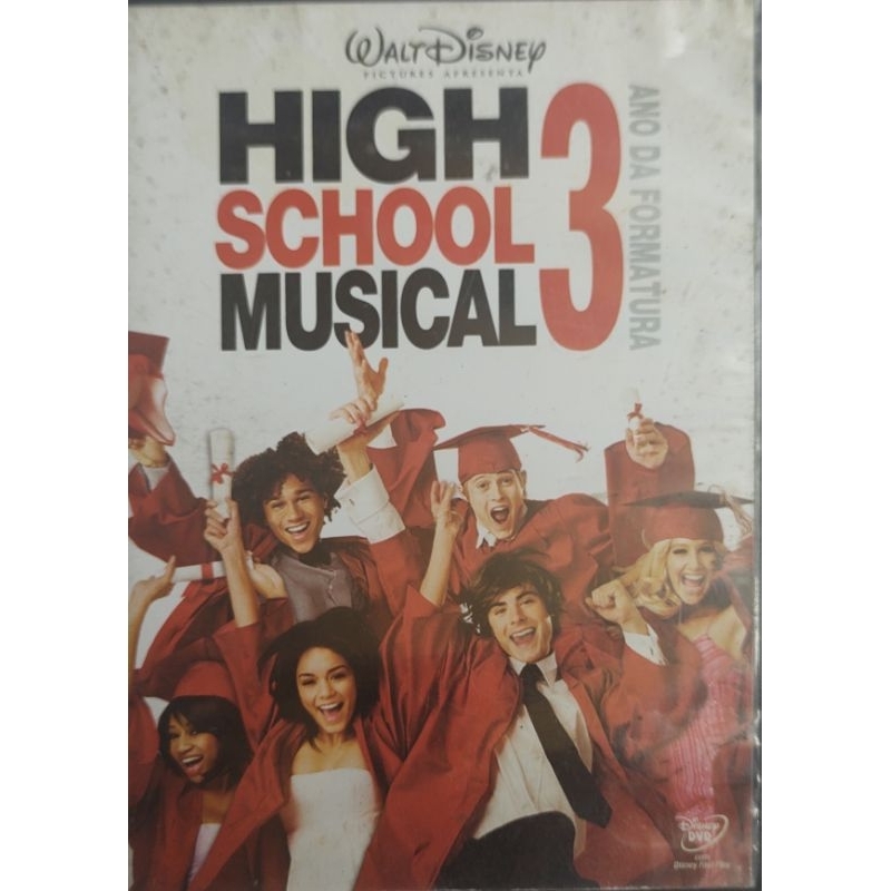 Dvd High School Music 3 Walt Disney | Shopee Brasil
