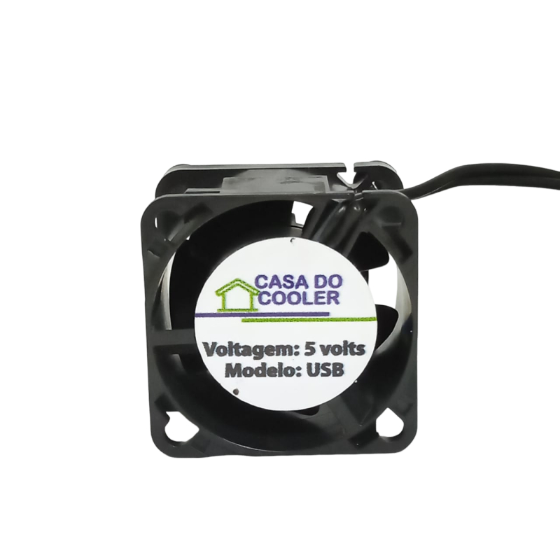 Micro Cooler Super USB 4 cm para resfriar carregador de celular no ...