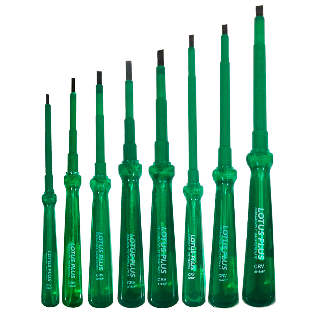 Chave Fenda Isolada 1000v Com Varias Medidas Ideal Para Uso ...