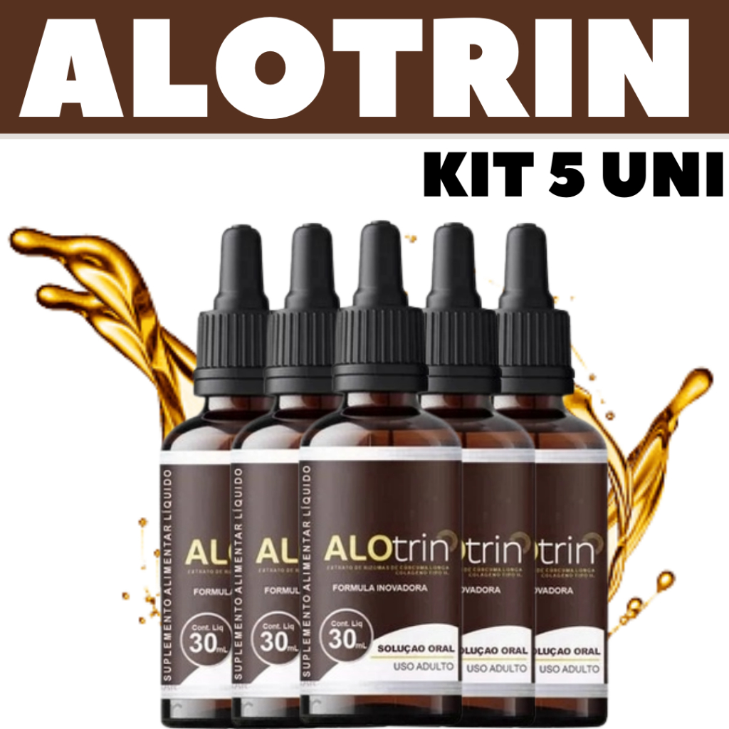 5 ALOTRIN ORIGINAL POTENTE - Escorrega o Preço