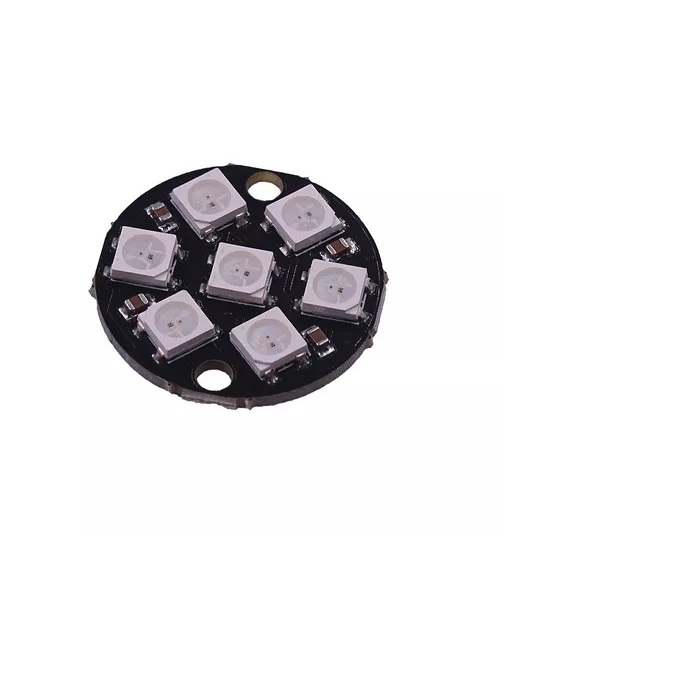 Módulo Led Rgb 5050 Endereçável 7 Bitsws2812 [ Código 615 ] | Shopee Brasil