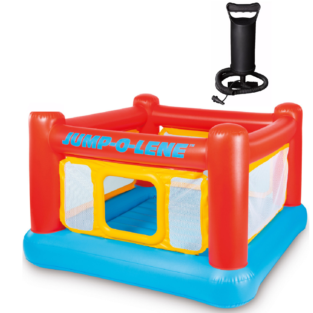 Pula Pula Inflavel infantil Playhouse Jump O Lene + Bomba ar | Shopee ...