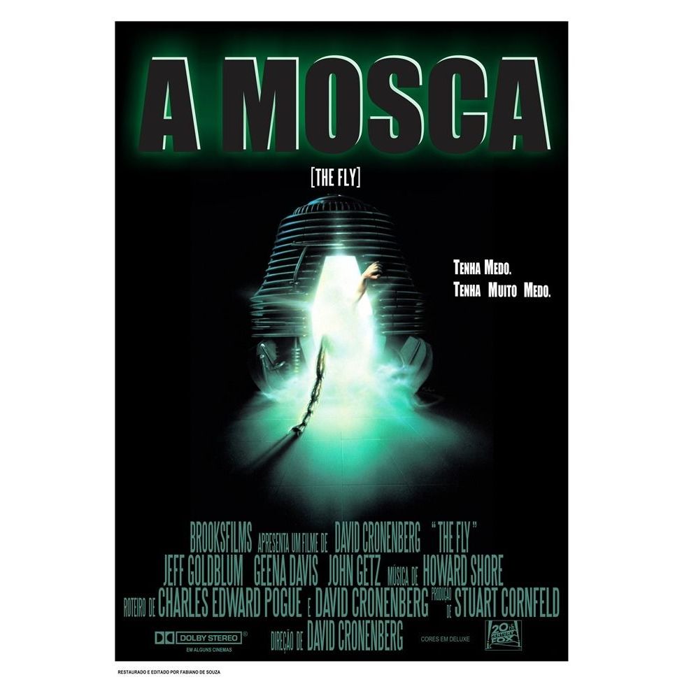 Poster Filme A Mosca - Quadro Filme The Fly | Shopee Brasil