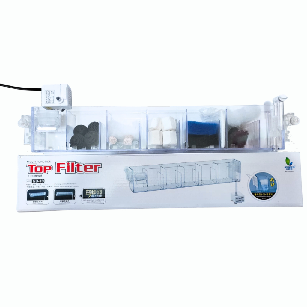 Jeneca Gd-19 Filtro Sump Hang On De Acrilico Para Aquario até 150 ...