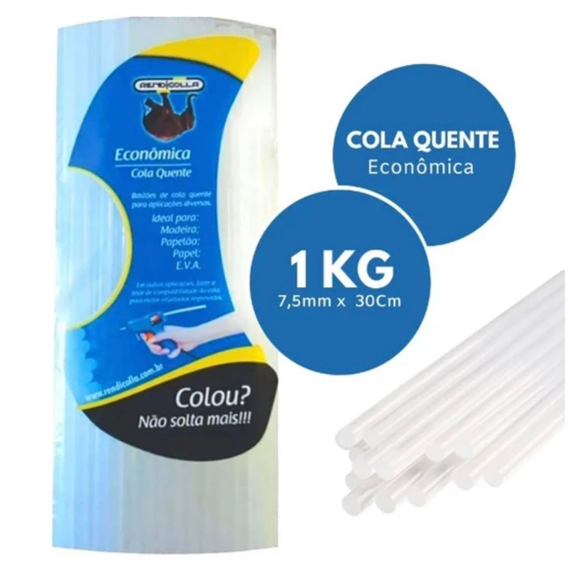 Cola Quente Bastao Grosso 1kg | Shopee Brasil Cola Quente Bastao Grosso 1kg | Shopee Brasil