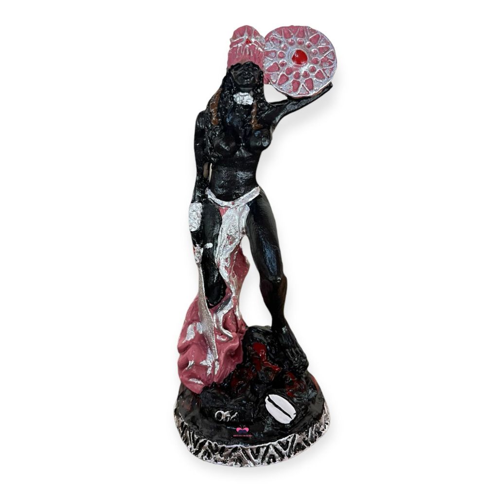 Orixá Obá Candomblé Artigos Religiosos Umbanda Escultura Altar | Shopee ...