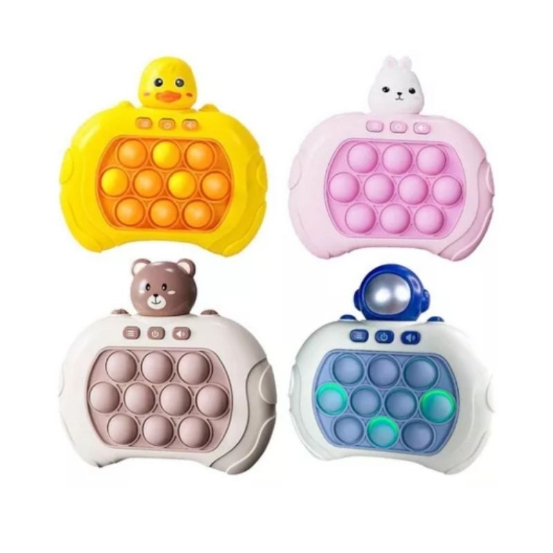 Jogo Pop It Game Eletrônico Interativo Sensorial Controle Push Quick ...