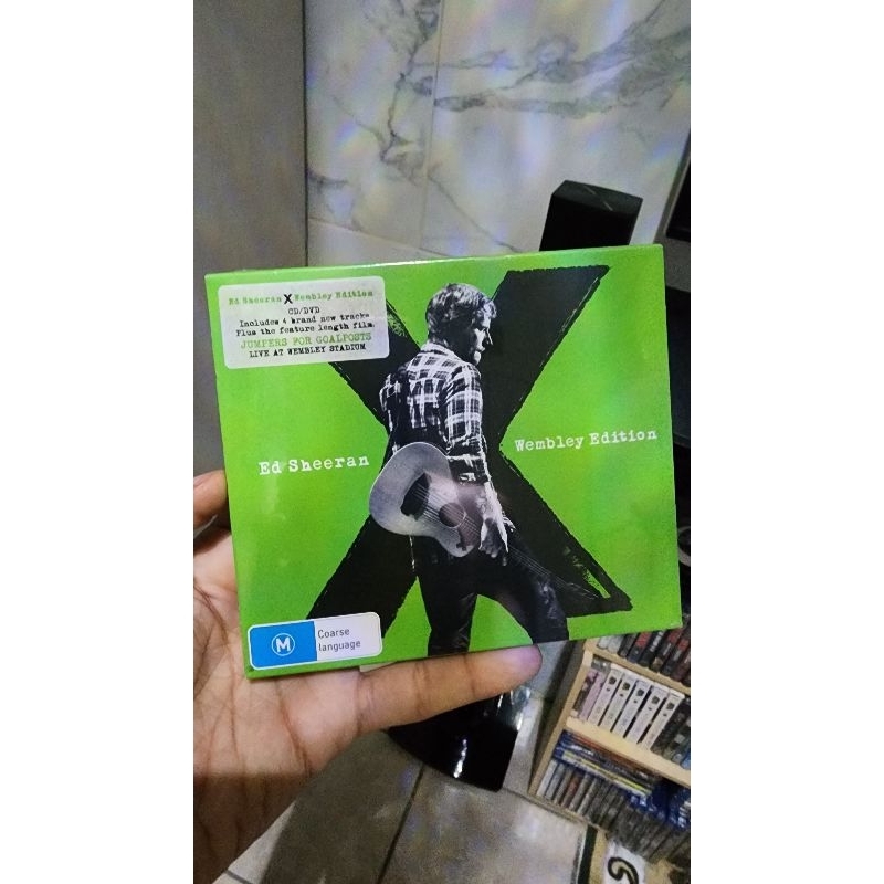 Cd +DVD Ed Sheeran Wembley Edition Lacrado | Shopee Brasil
