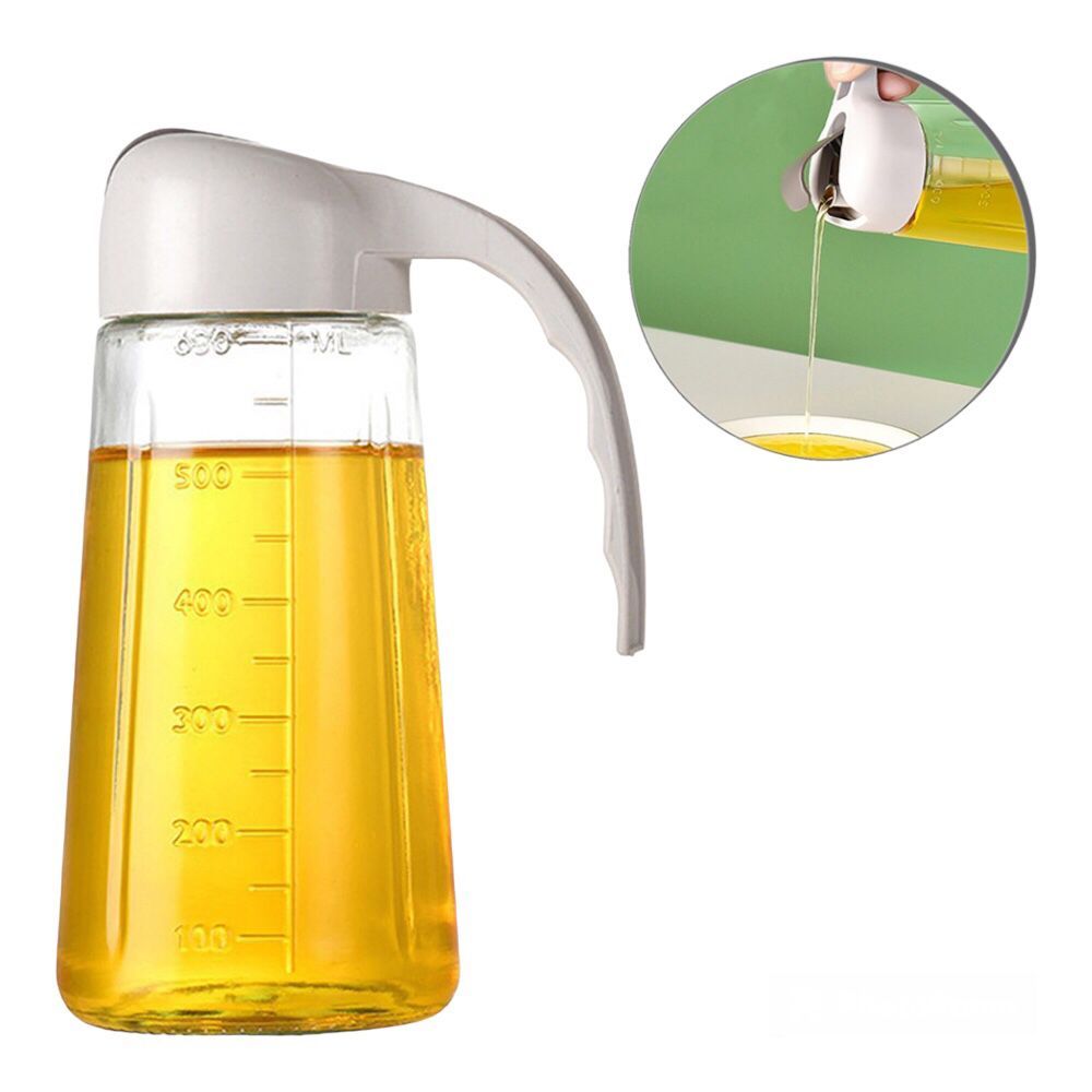 Jarra Para Óleo Azeite Vinagre De Vidro Dosadora 610|630|300ml | Shopee Brasil