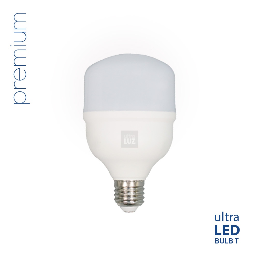 Lâmpadas LED 20W, 30W, 40W, 50W Super Bulbo T Ultraluz Bivolt Econômica 6500K Branca Fria/Quente ...
