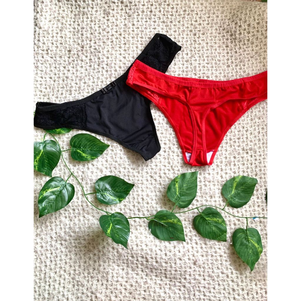 Kit com 10 Tanga Fio Dental Plus Size Romantic Microlight Premium Microfibra | Shopee Brasil