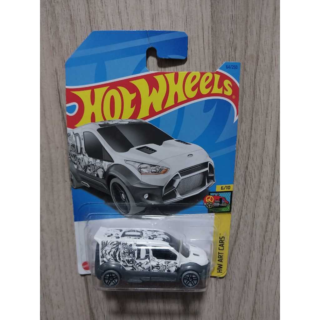 Hot Wheels Ford Transit Connect Hw Art Cars | Shopee Brasil