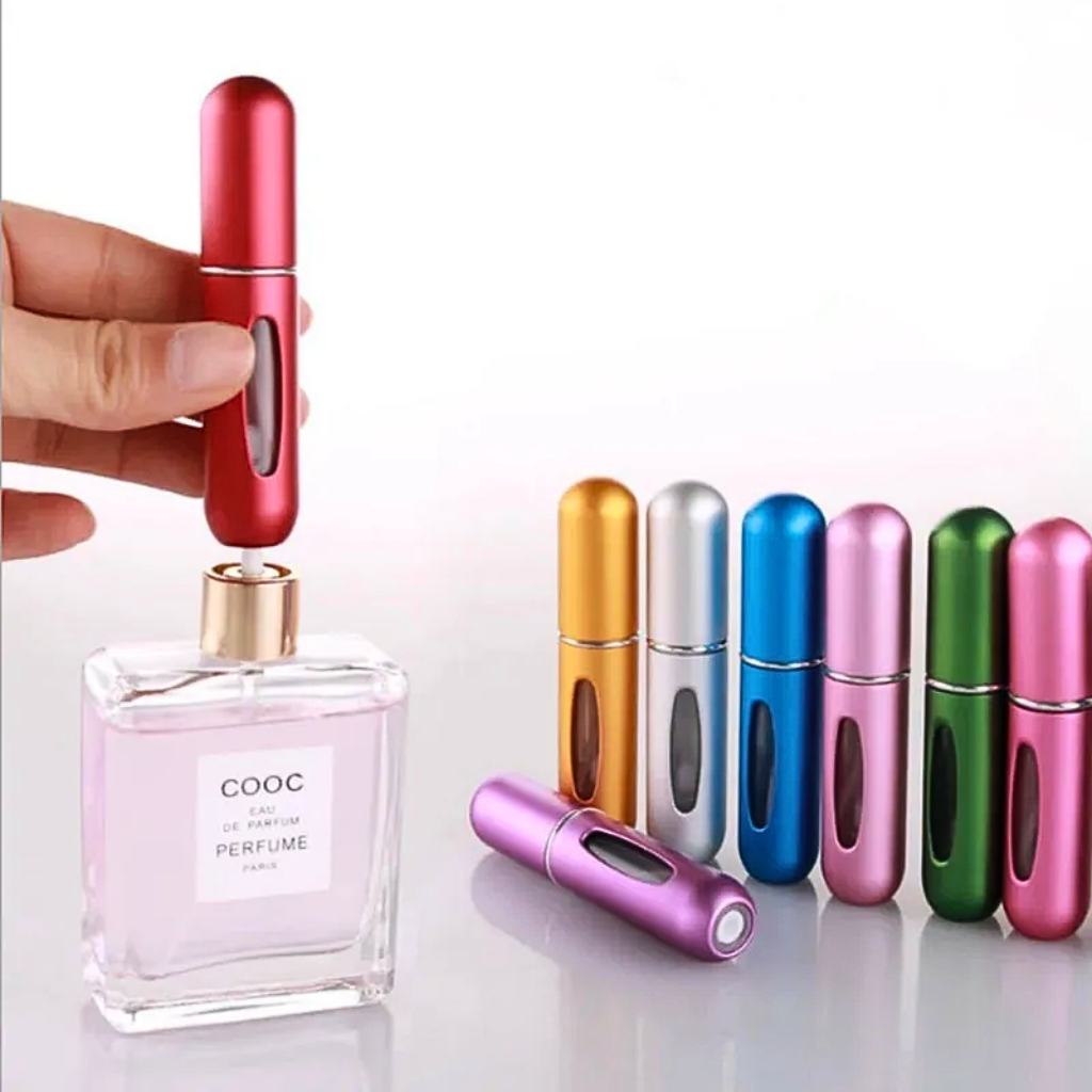 Frasco 5ML Perfume Reutilizável Porta Perfume Para Viagens- TOPMIX ...