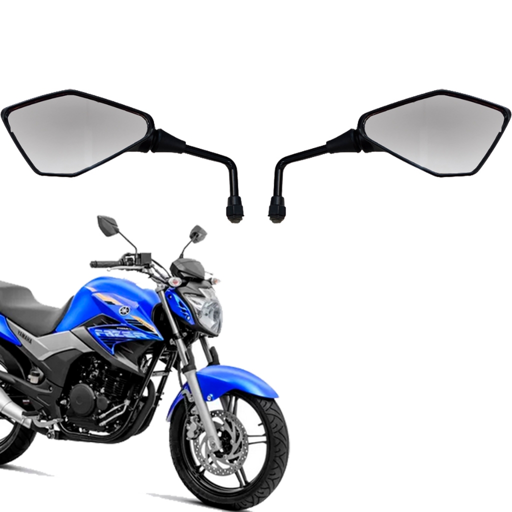 Retrovisor Modelo Kawazaki Z400 Sport Mini 90º Yamaha | Shopee Brasil