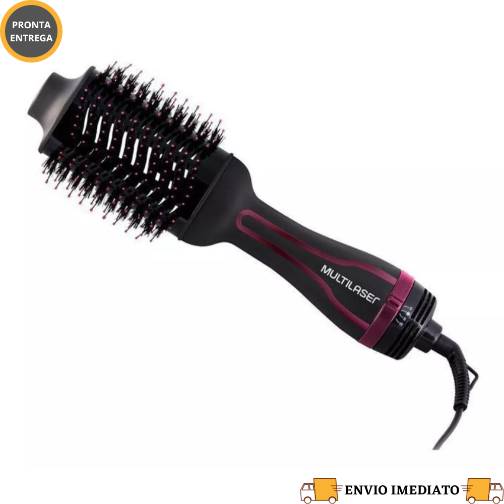 Escova Secadora Modeladora Potente 3 Em 1 Multilaser 220v Shopee Brasil