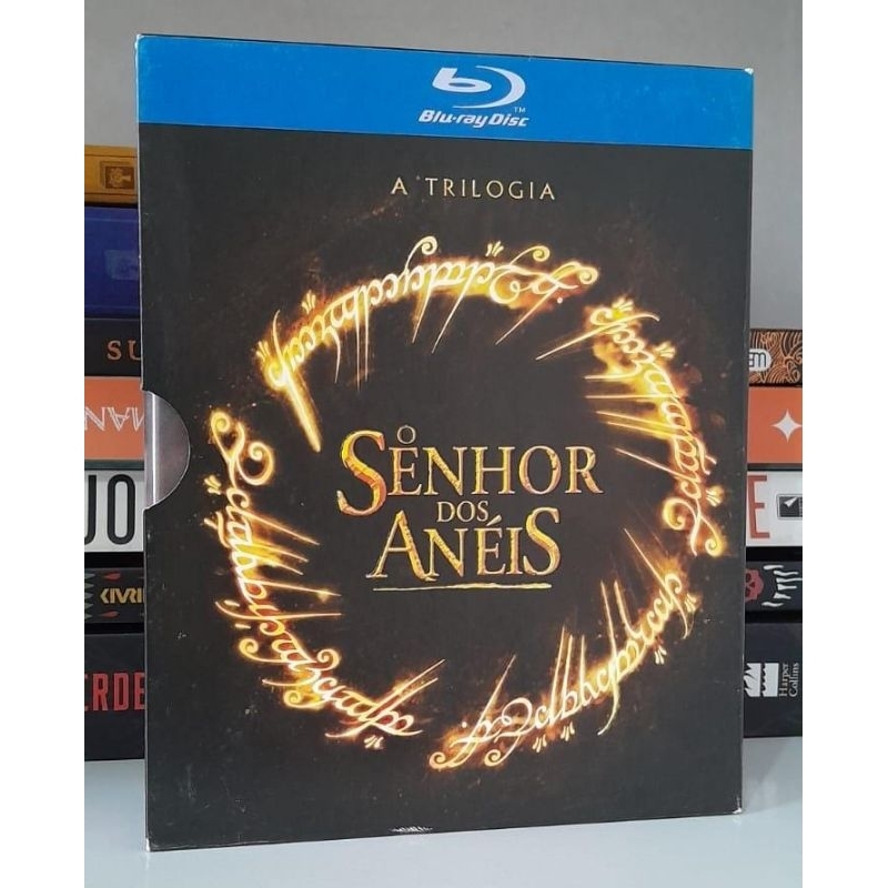 Box Blu-ray Trilogia O Senhor dos Anéis | Shopee Brasil
