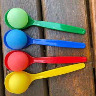 JOGO CORRIDA DA COLHER - KIT COM 4 COLHERES E 4 BOLINHAS | Shopee Brasil