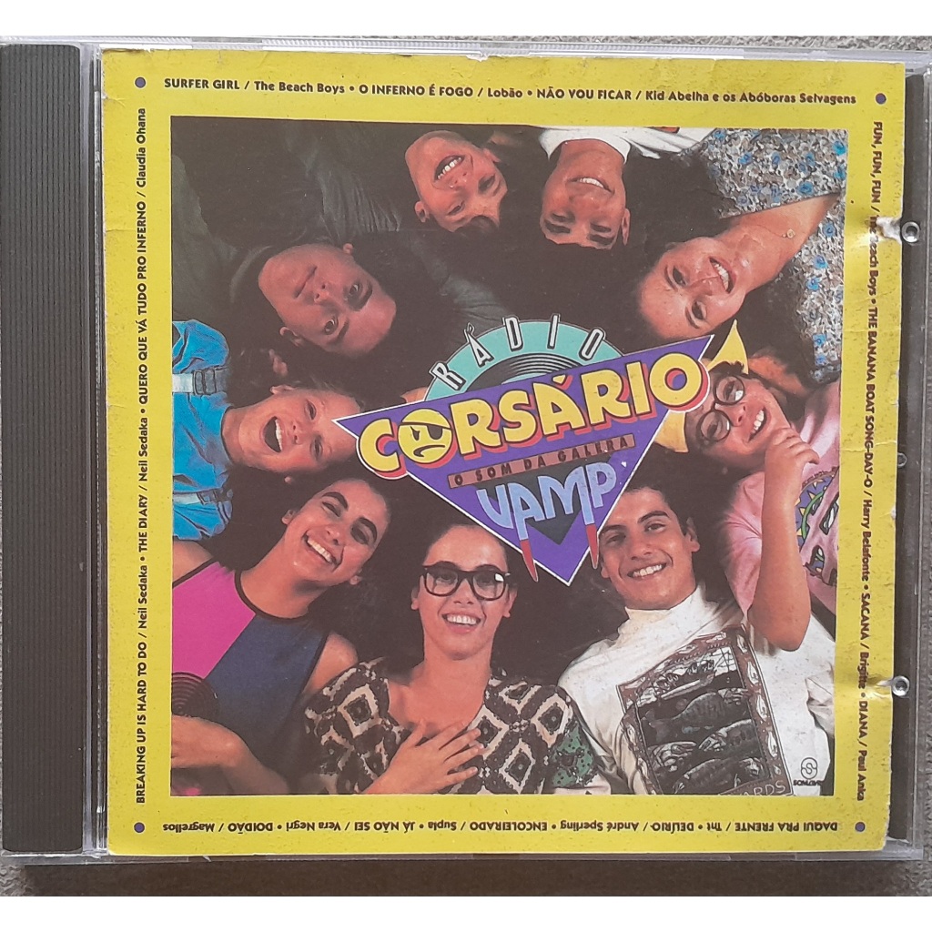 Cd novela Vamp Radio Corsario 1991 Original Claudia Ohana | Shopee Brasil
