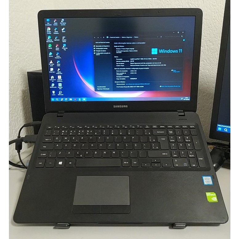 Notebook Samsung Expert X41 -Full HD - Core i7 - 8gb - 256GB Ssd + 1TB ...