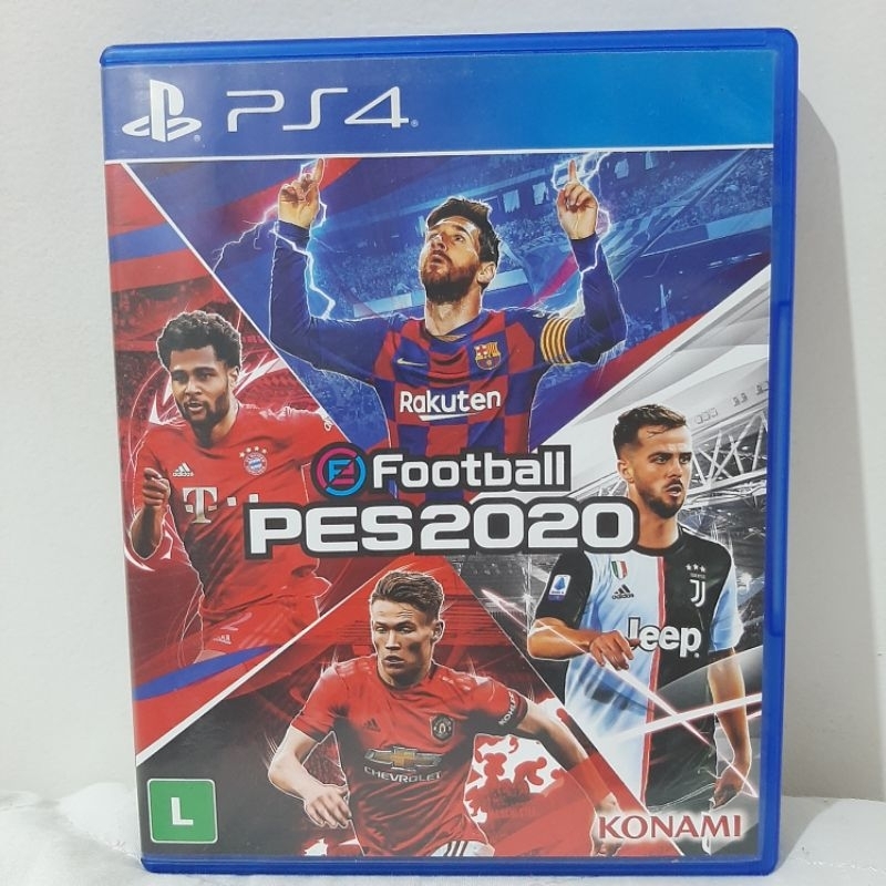 PES 2020 PARA PS4 (MÍDIA FÍSICA) | Shopee Brasil