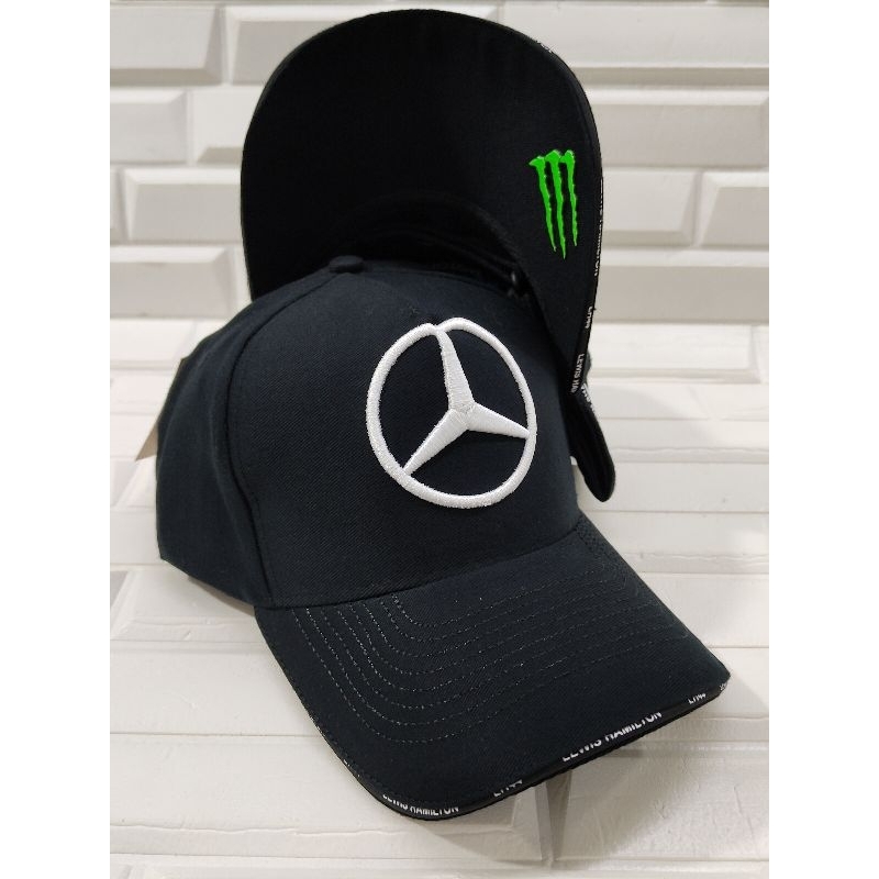 Boné Mercedes Linha Premium Mercedes Petronas Motorsport Masculino e ...