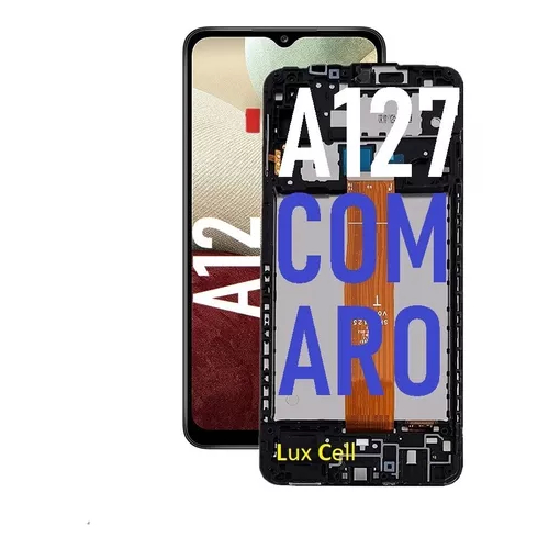 Tela Frontal A12 /127f Com Aro Org/oled+pelicula | Shopee Brasil