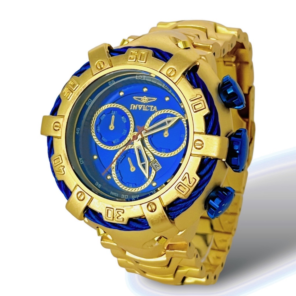 Relógio Masculino Invicta Thunderbolt Aço Inoxidável Resistente á Água ...