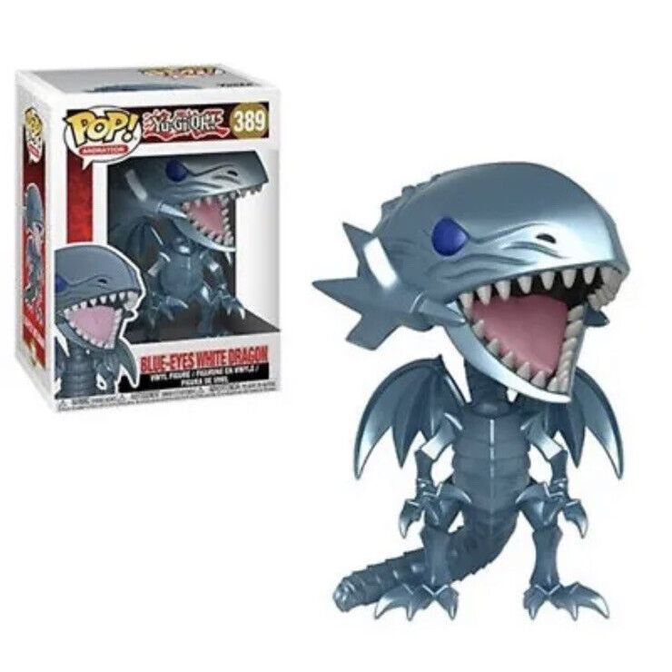 Funko Pop Anime Yugioh Blue Eyes White Dragon 389 | Shopee Brasil