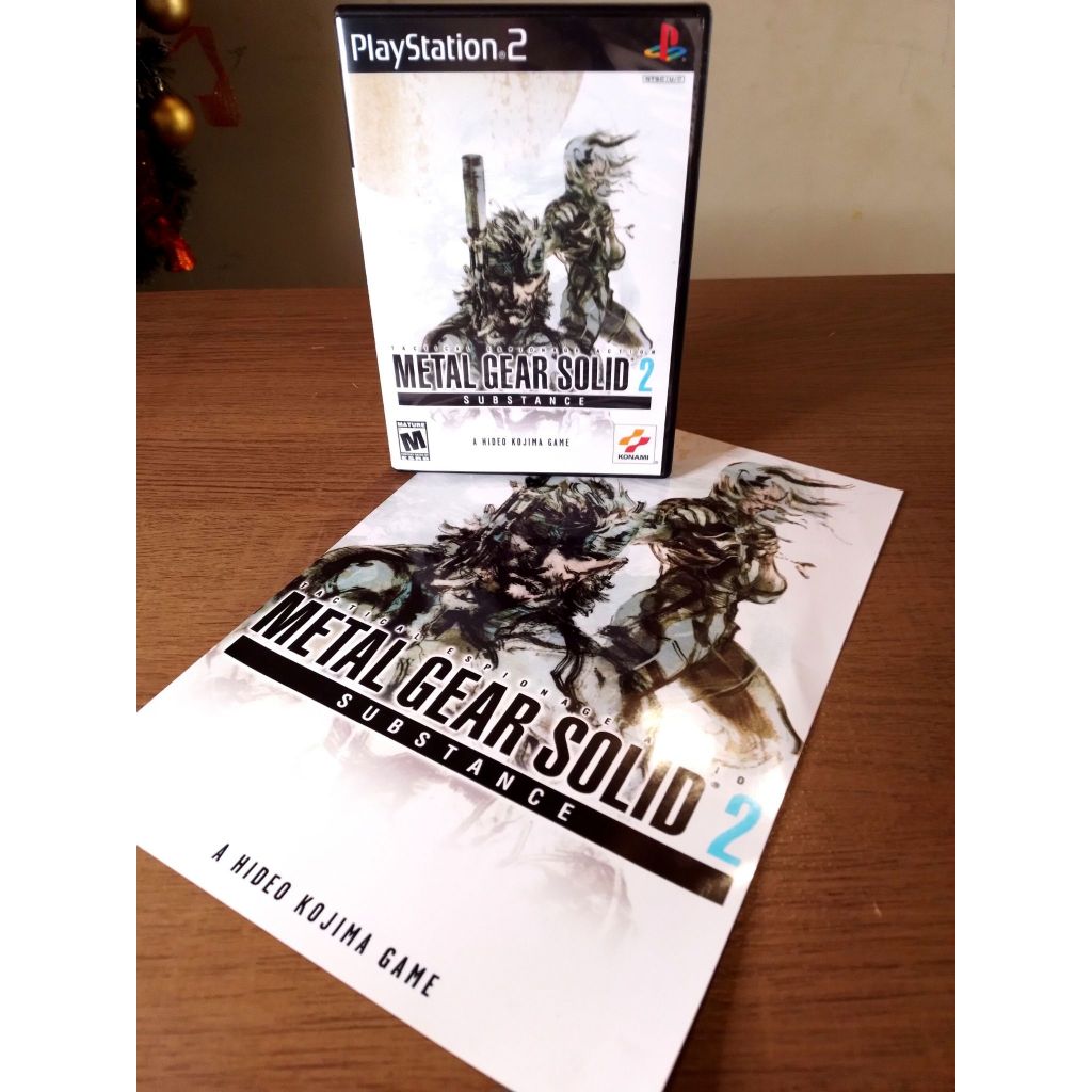 Metal Gear Solid 2 Substance para PS2 | Shopee Brasil