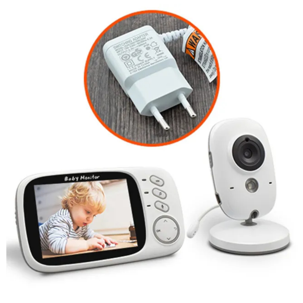 Babá Eletrônica Vb603 Sem Fio Vídeo, Voz E Visão Noturna | Shopee Brasil