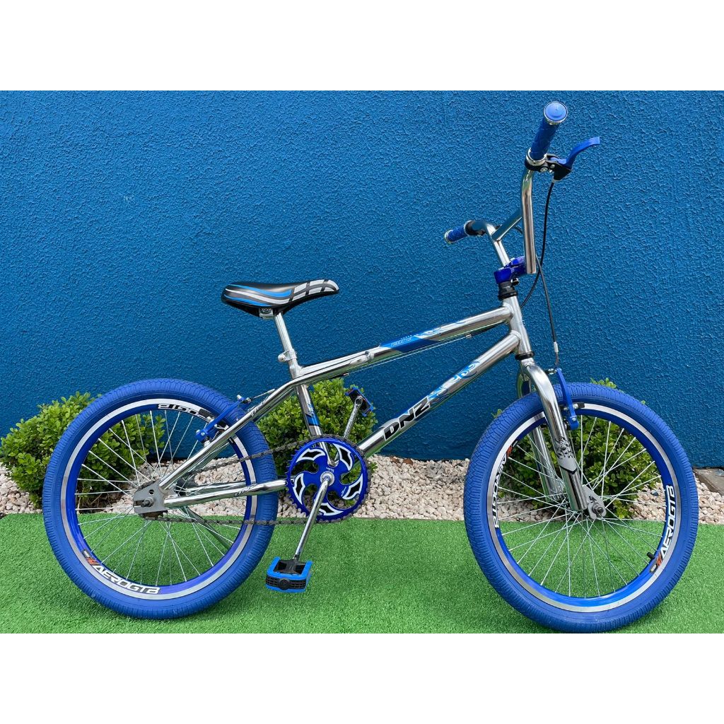 Bicicleta Bike Menino Aro 20 Light Cromada Aros Aeros Pneus Coloridos ...