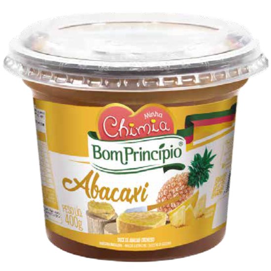 Kit com 2 Doces de Fruta Bom Princípio Abacaxi 400g | Shopee Brasil