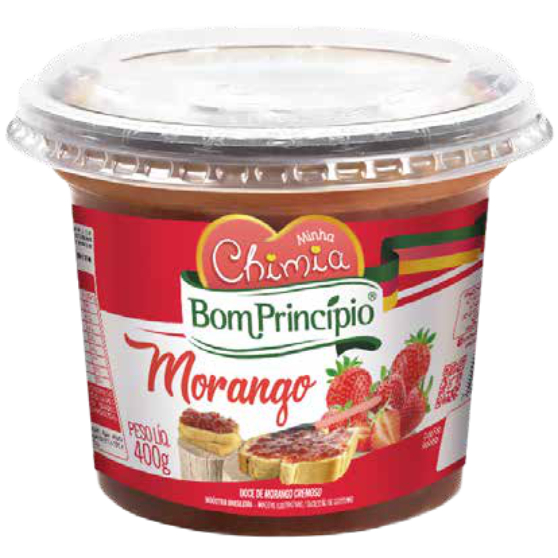 Kit com 2 Docs de Fruta Bom Princípio Morango 400g | Shopee Brasil