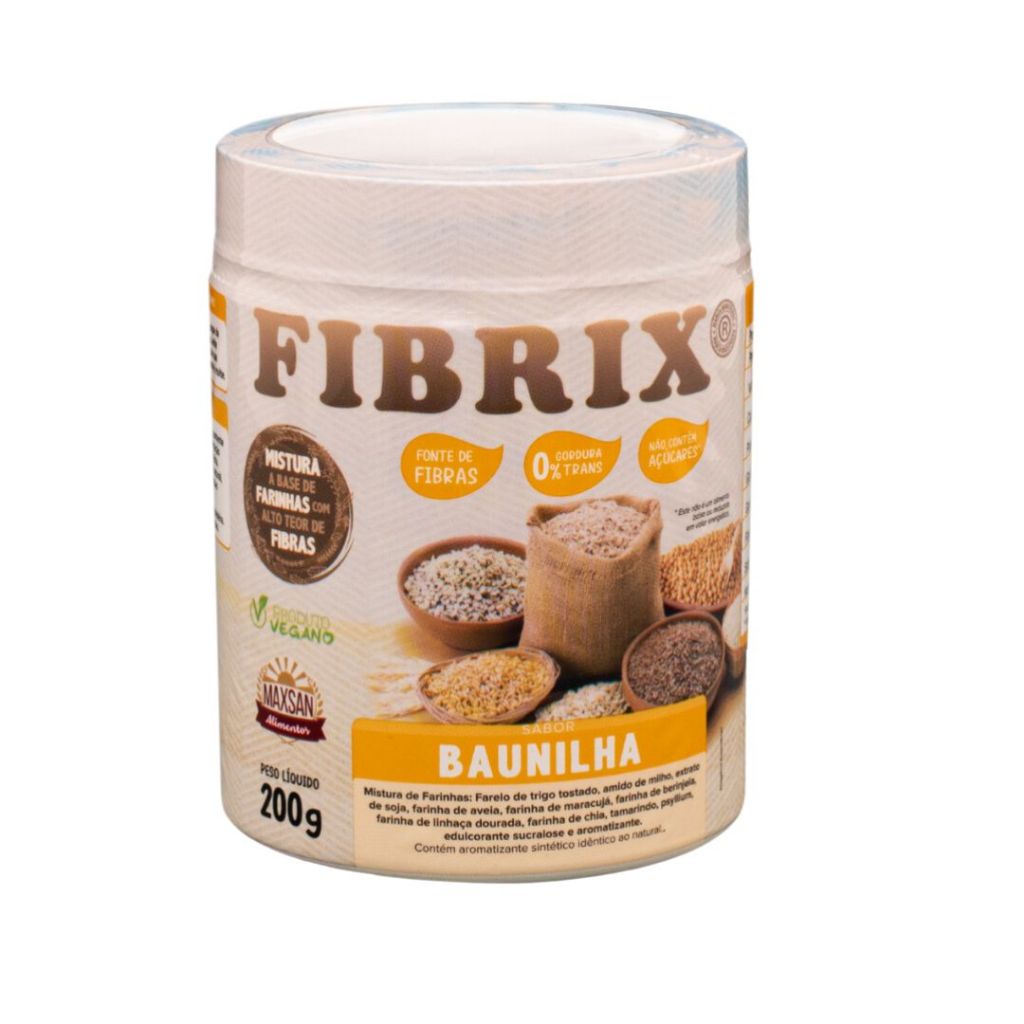 Fibrix Regulador Intestinal 200g - Sabor Baunilha | Shopee Brasil