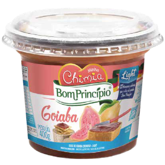 Kit com 2 Doces de Fruta Bom Princípio Goiaba Light 400g | Shopee Brasil