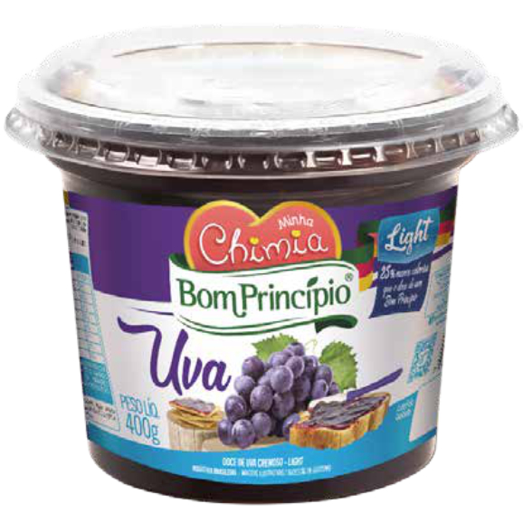 Doce de Fruta Bom Princípio Uva Light 400g | Shopee Brasil